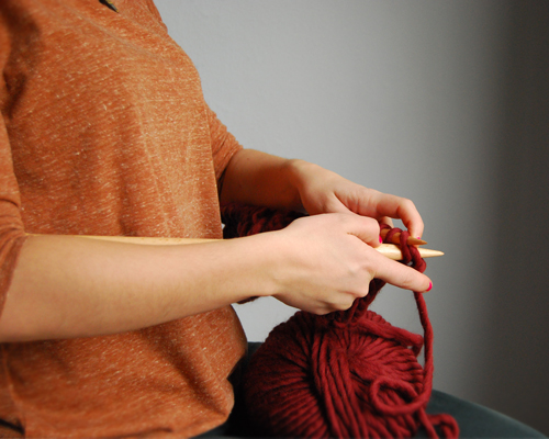 Right posture for knitting - The Blog - US/UK
