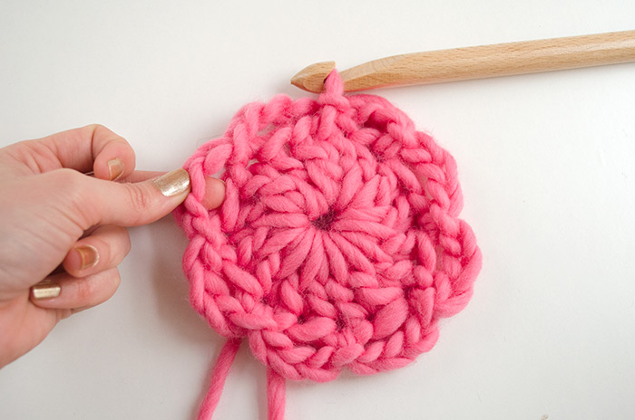 Placemat with leftover wool - The Blog - US/UK