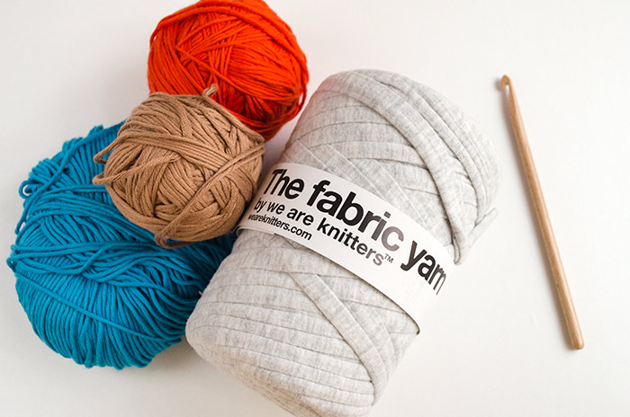 Free pattern: Fabric yarn carpet - The Blog - US/UK