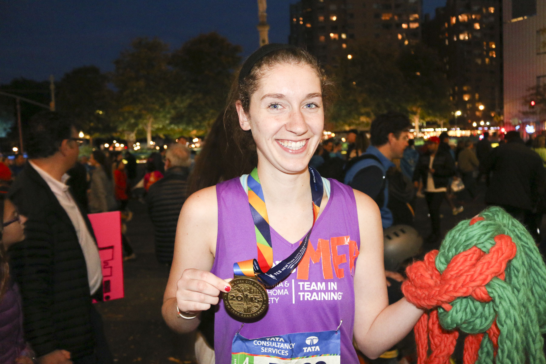 Run the NY Marathon while knitting with your fingers - The Blog - US/UK