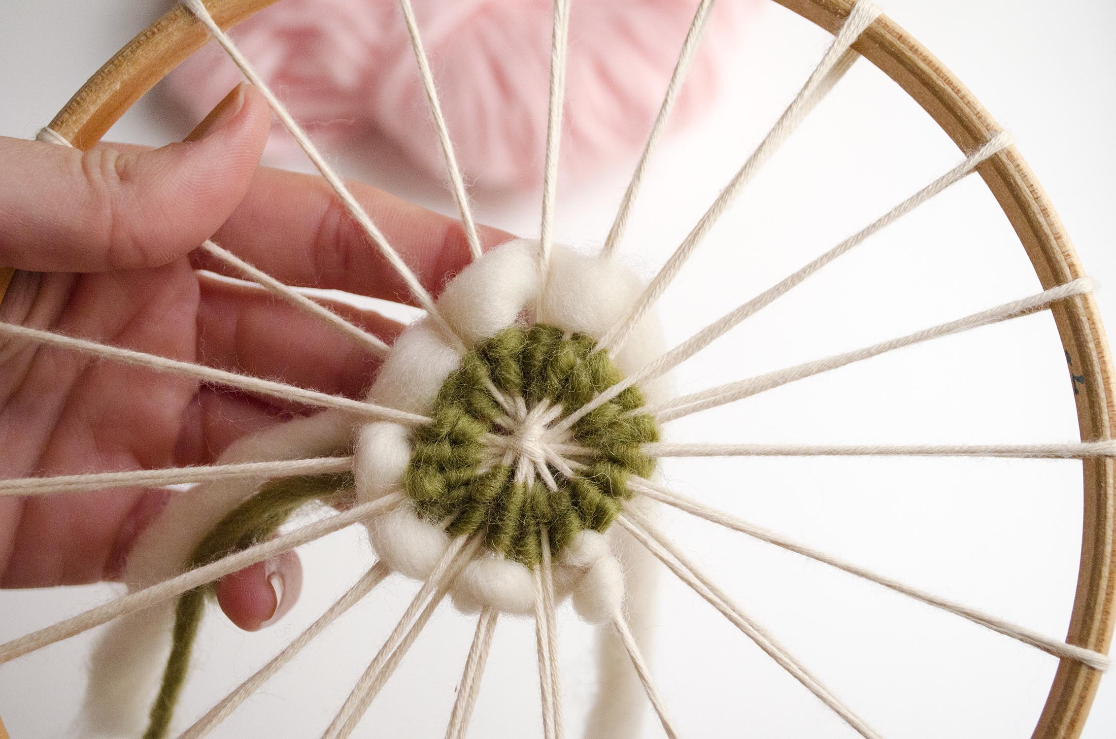 Free pattern: how to make a circular wall hanging - The Blog - US/UK