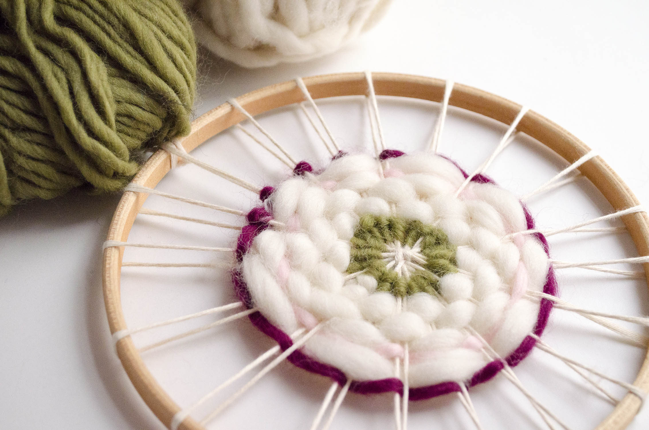 Free pattern: how to make a circular wall hanging - The Blog - US/UK