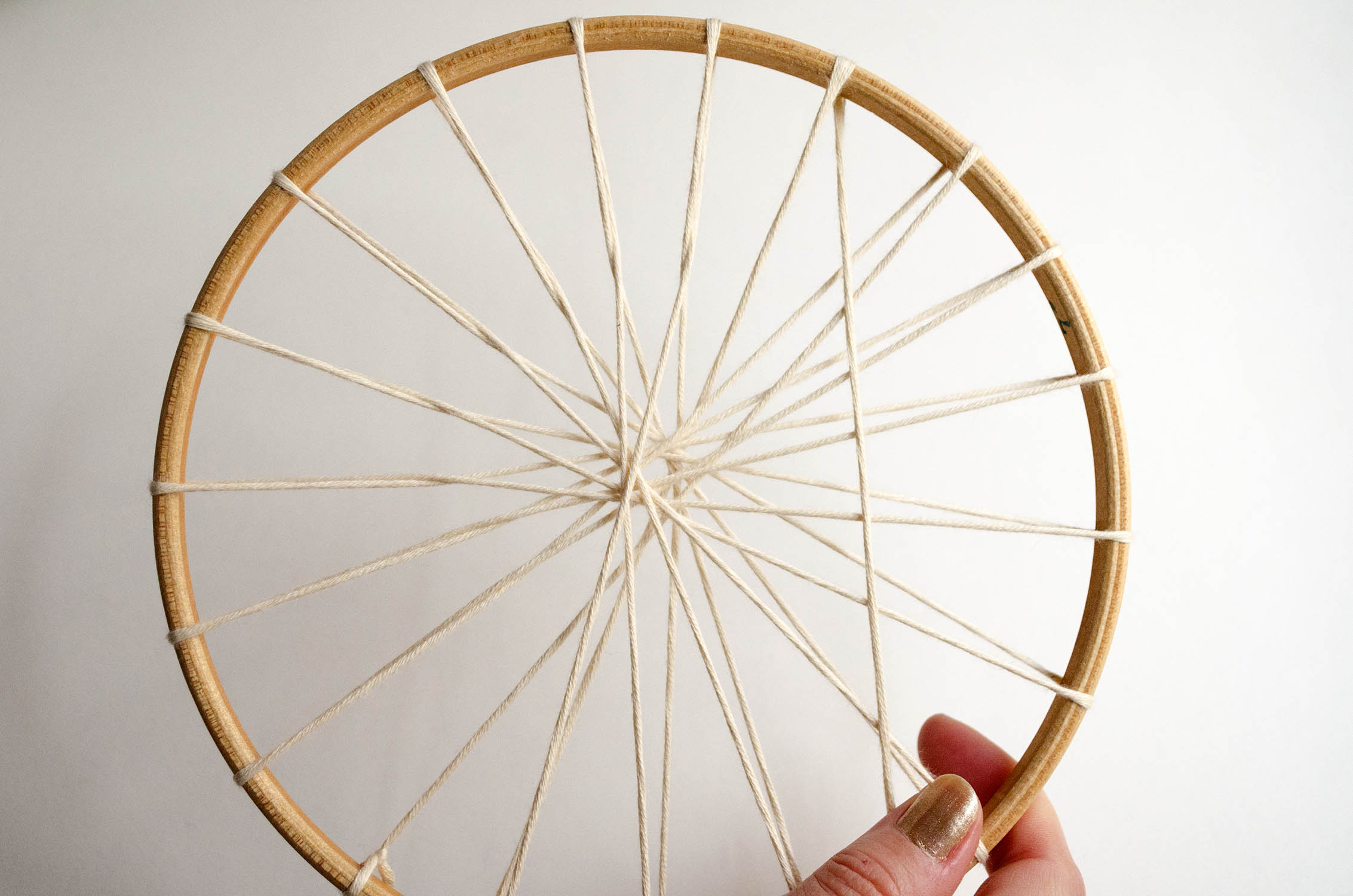 Free pattern: how to make a circular wall hanging - The Blog - US/UK