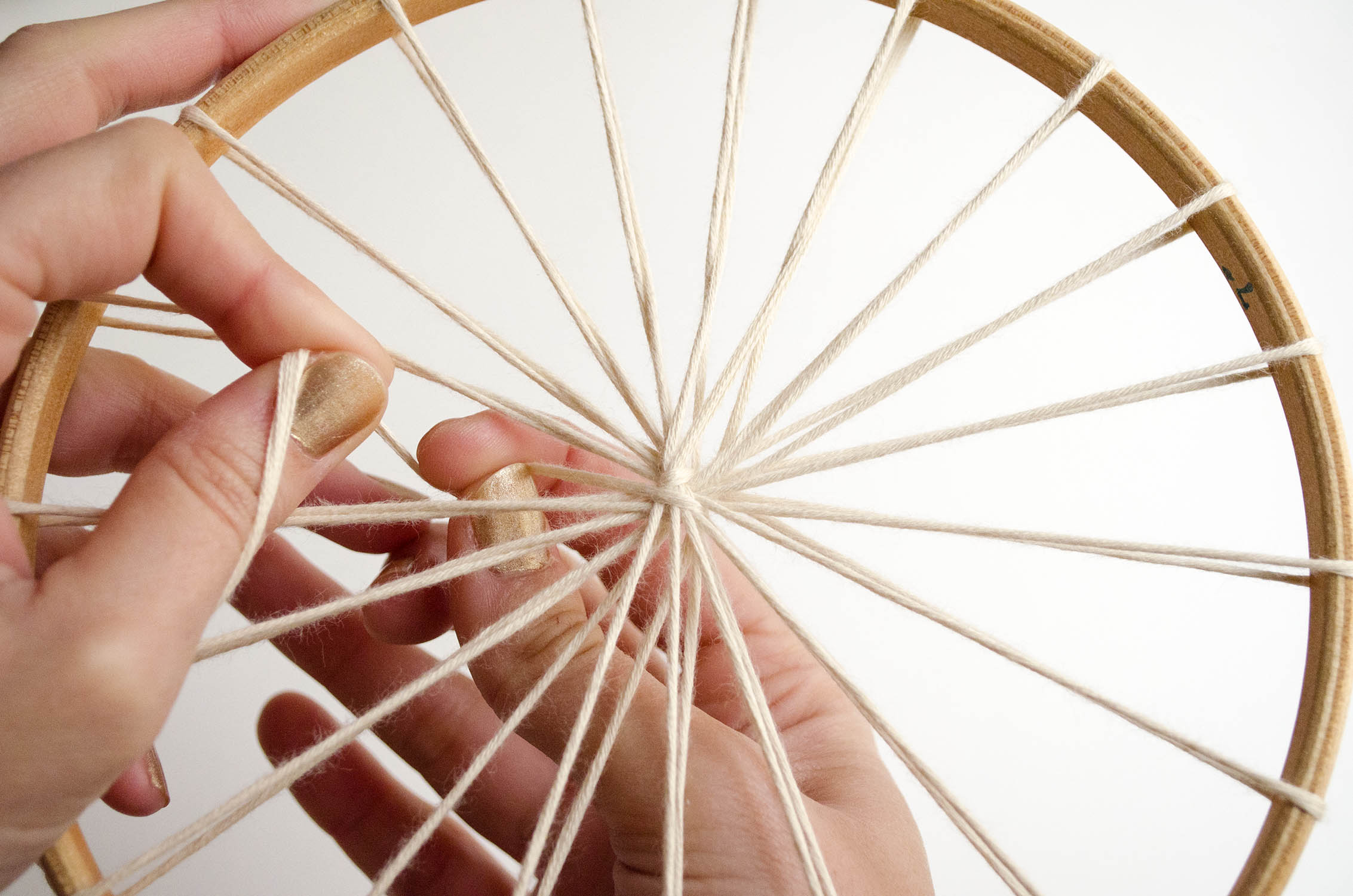 Free pattern: how to make a circular wall hanging - The Blog - US/UK