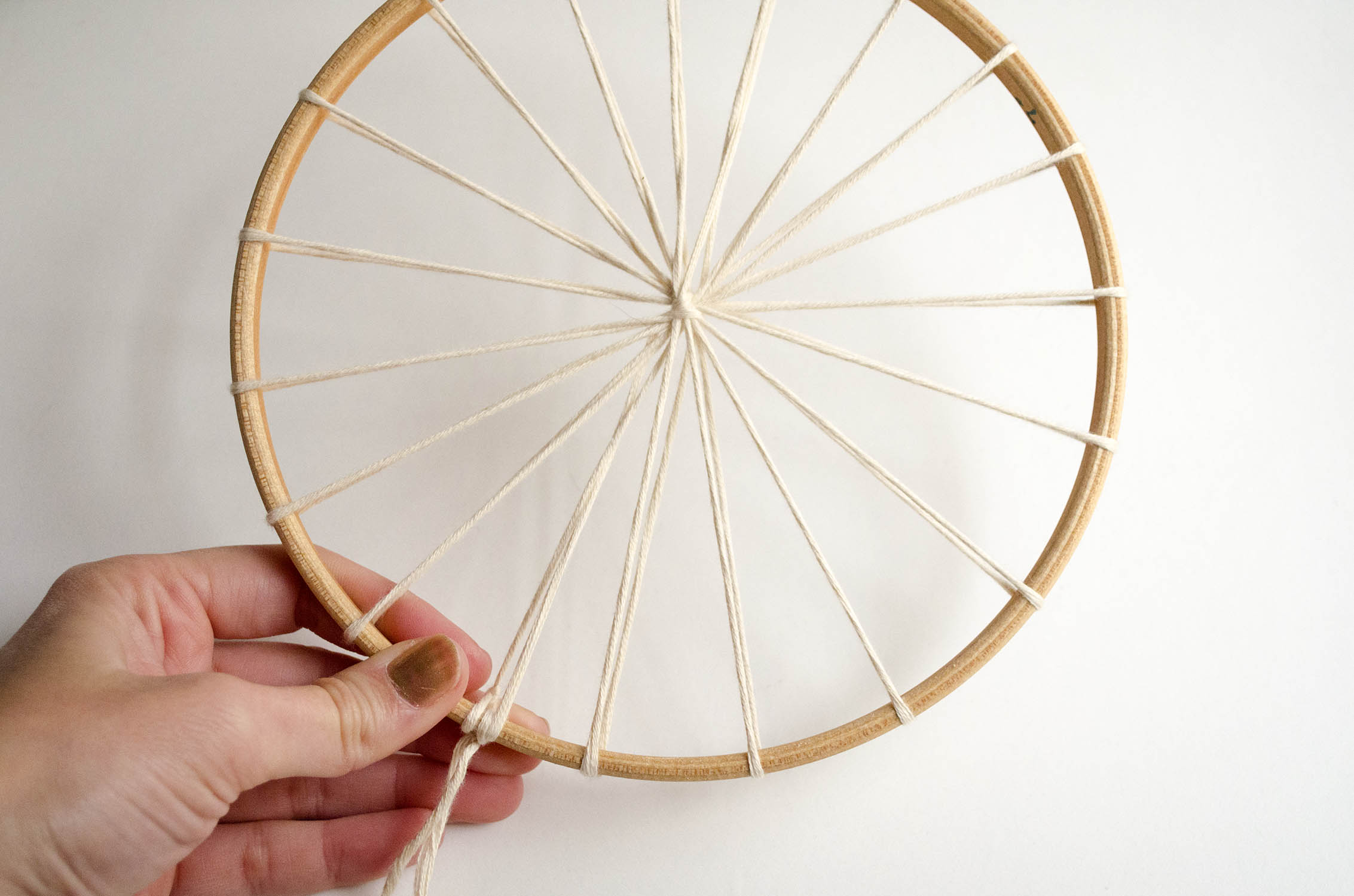 Free pattern: how to make a circular wall hanging - The Blog - US/UK