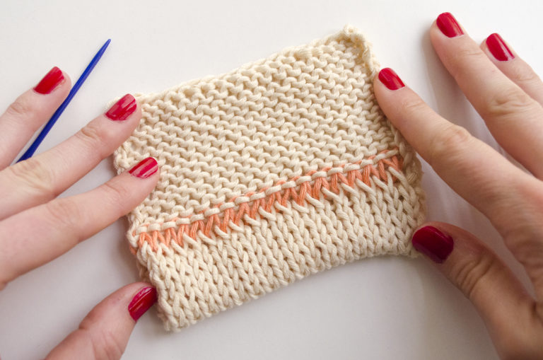 How to create a hem in your knitting project II - The Blog - US/UK