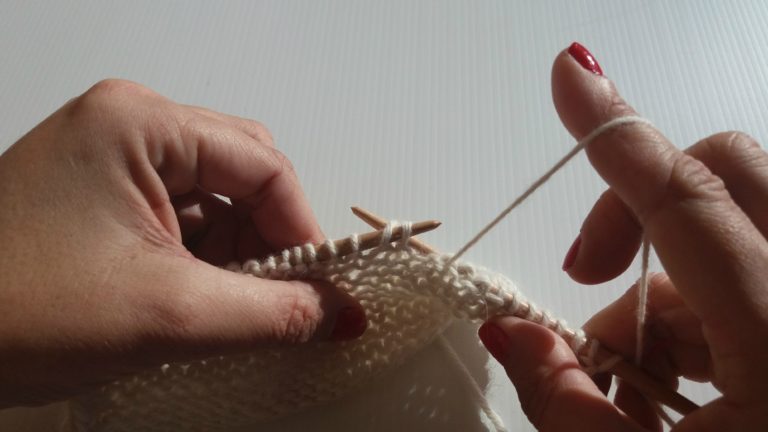 Purl 2 stitches together through the back loop - The Blog - US/UK