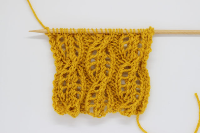 How to knit cable lace - The Blog - US/UK