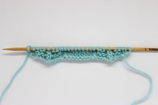How to knit the small pine trees stitch - The Blog - US/UK