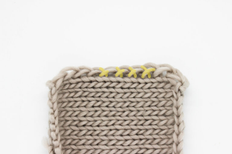 How to pick up stitches from an edge with a slipped stitch - The Blog ...