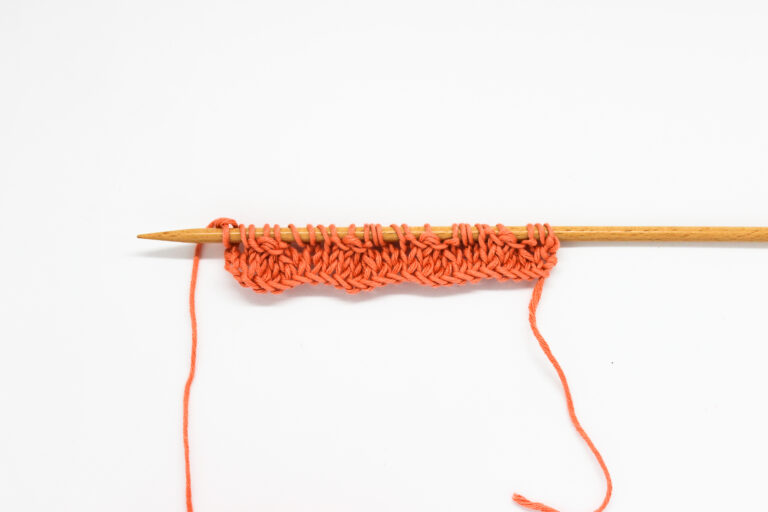 How to knitting mini shell lace stitch - The Blog - US/UK