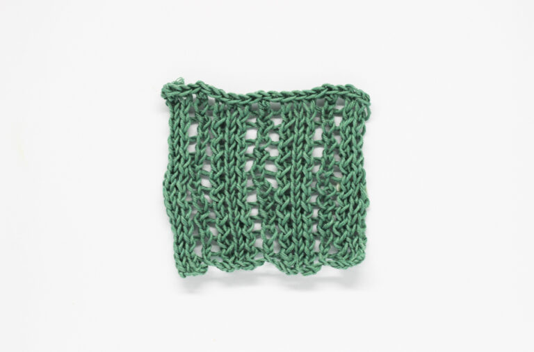 How to knit the vertical eyelet stitch - The Blog - US/UK
