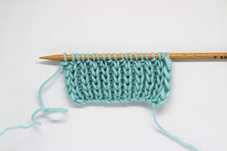 How to knit the Shaker Rib stitch - The Blog - US/UK